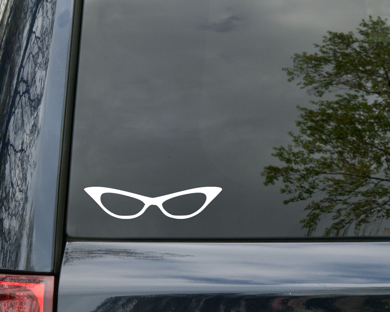 CAT EYE GLASSES Vinyl Decal Sticker Sunglasses Eyeglasses | Etsy