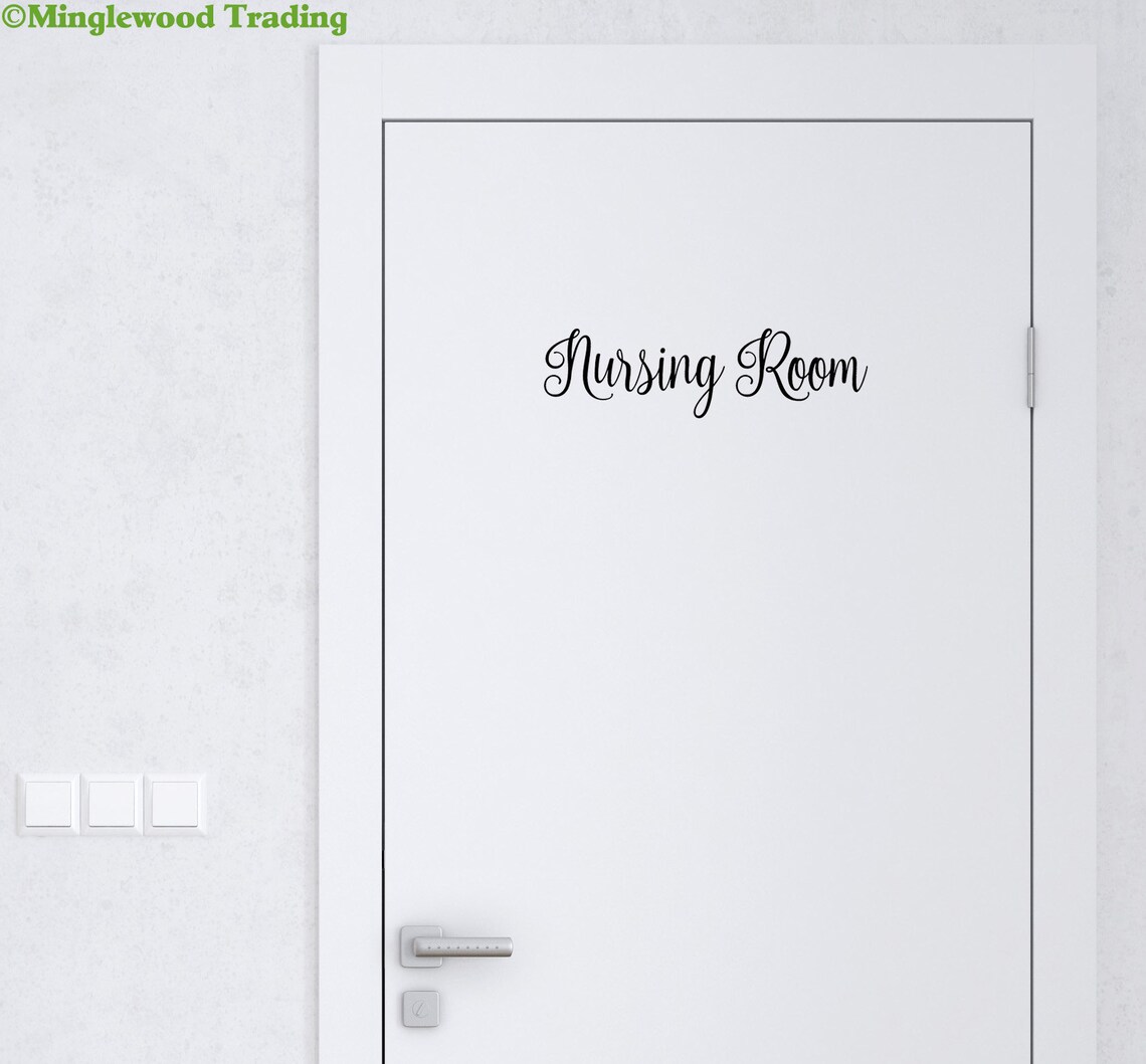 Nursing Room - Vinyl Decal Sticker - Breastfeeding Lactation - Etsy
