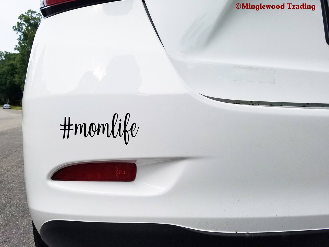 MOM LIFE momlife Vinyl Decal Sticker Mother Kids Children - Etsy