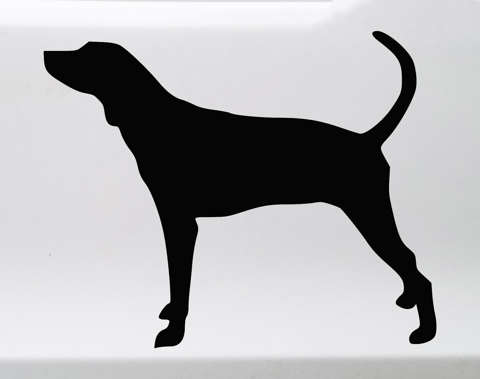 Walker Hound Vinyl Decal Treeing Dog Coonhound Puppy Die - Etsy