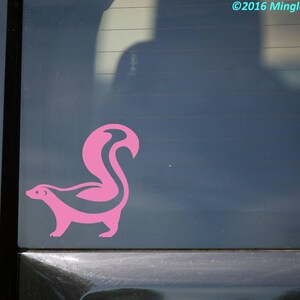 Skunk Vinyl Decal Sticker - Striped Stink Badger - Etsy