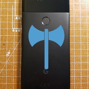 Labrys Vinyl Decal Sticker - Double Headed Axe Pelekus - Etsy