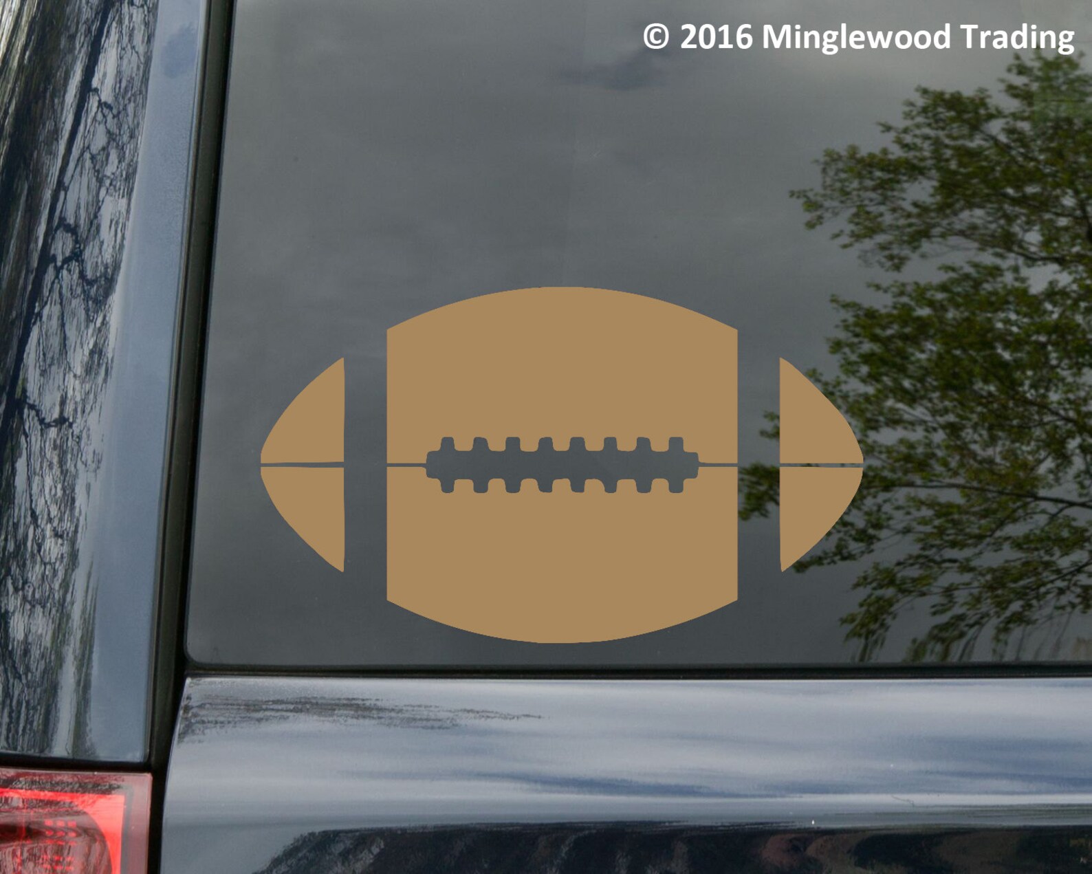 FOOTBALL Vinyl Decal Sticker Quarterback Running Back HS | Etsy