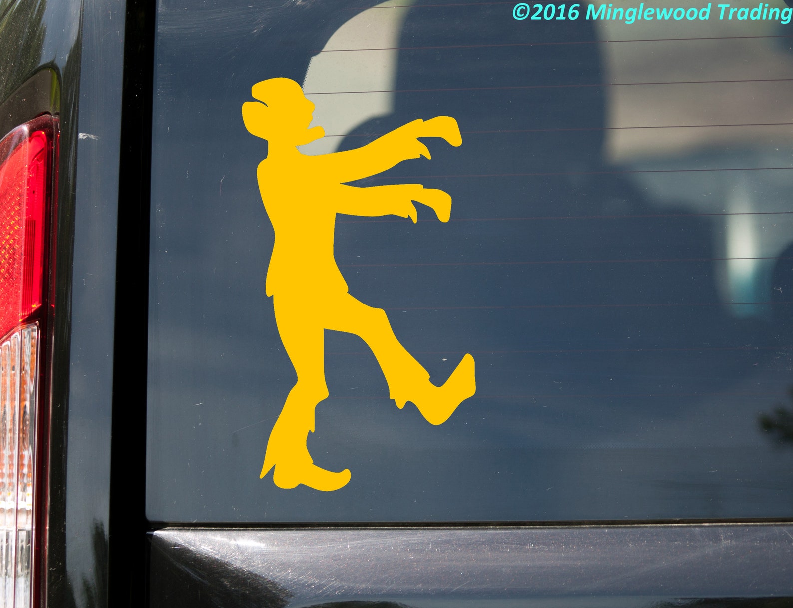 Zombie Vinyl Sticker Undead Dead Monster Die Cut Decal | Etsy