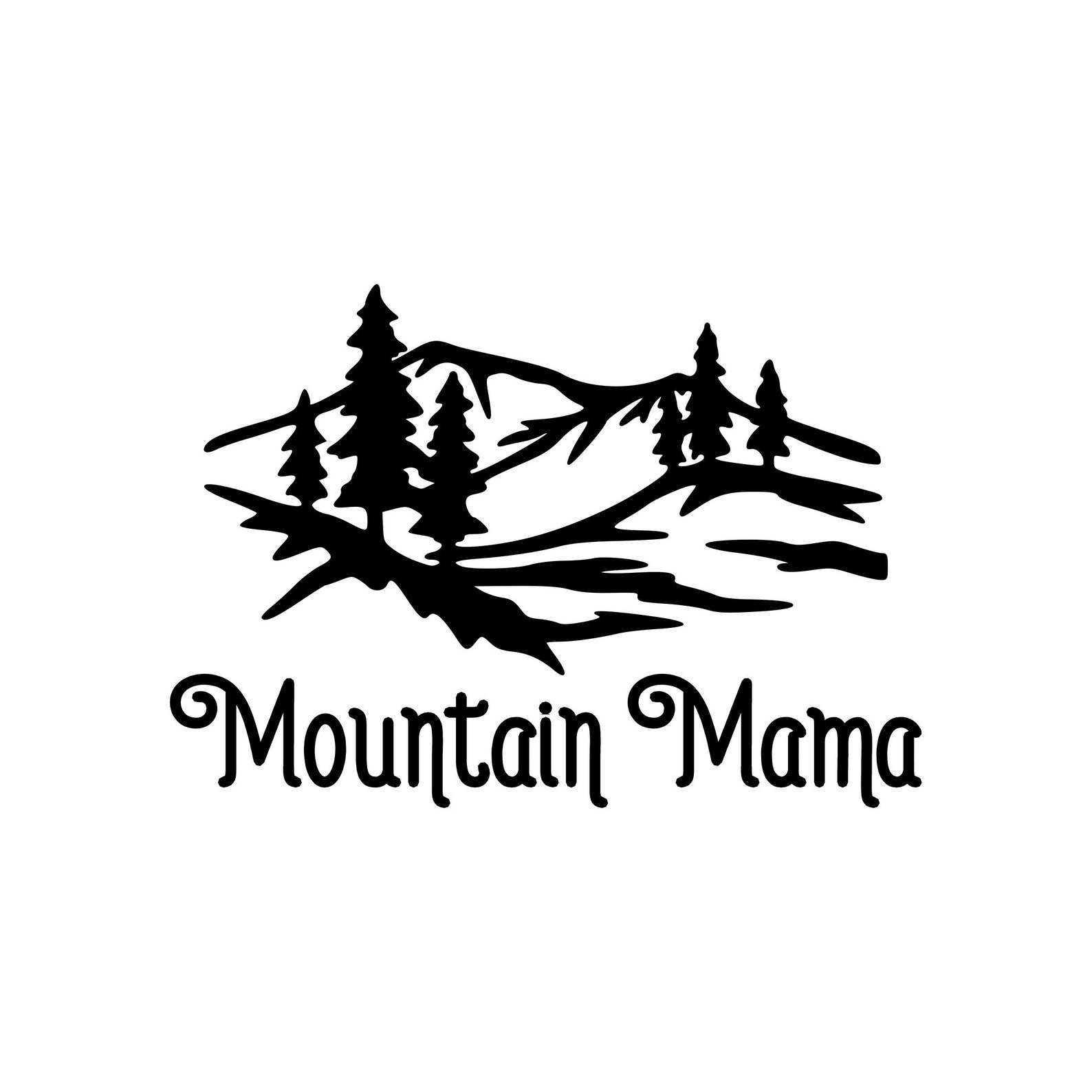 Mountain Mama Vinyl Decal - Mountain Life - Country - Die Cut Sticker ...