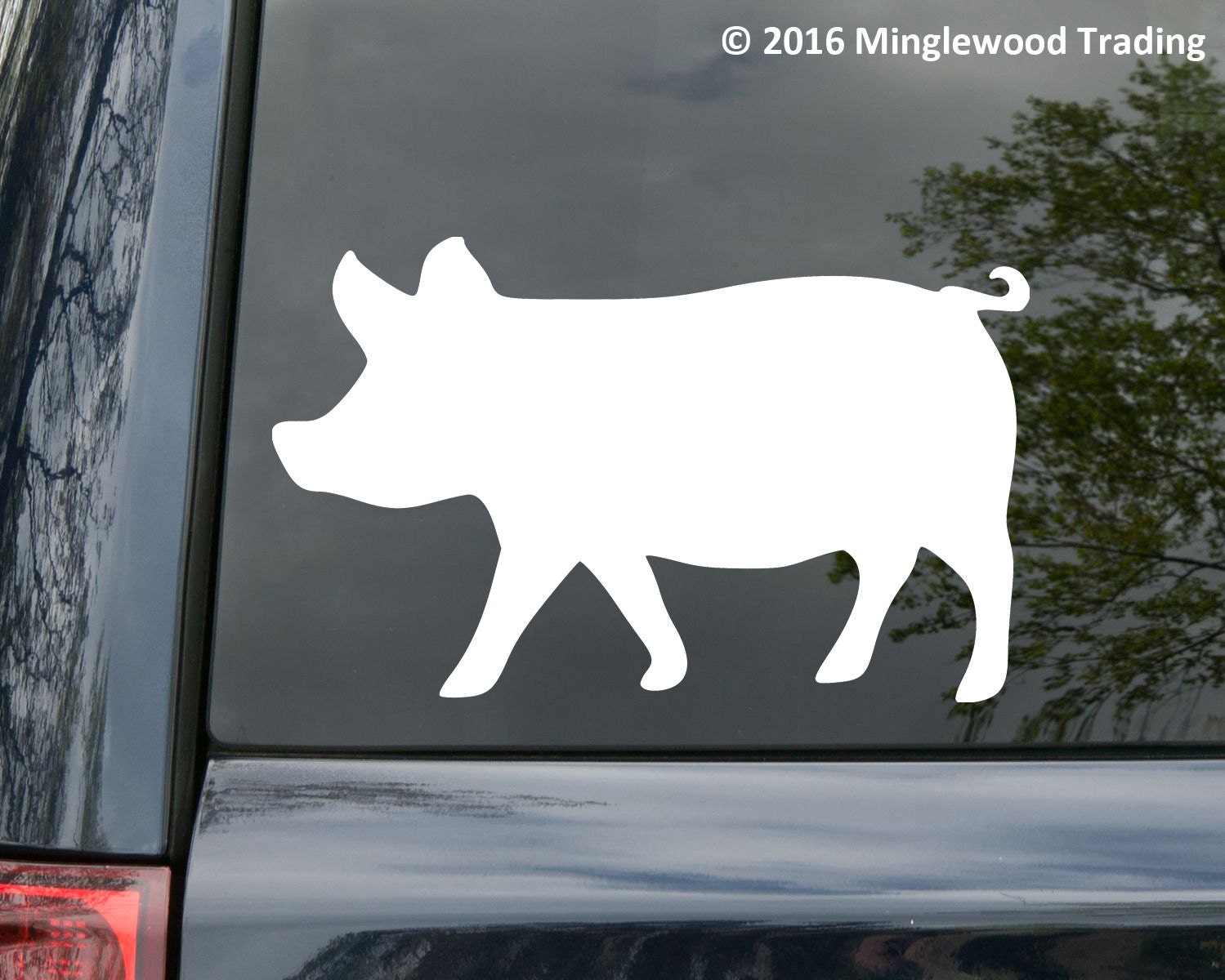 PIG Vinyl Decal Piglet Hog Sow Porcine Farm Animal Die | Etsy