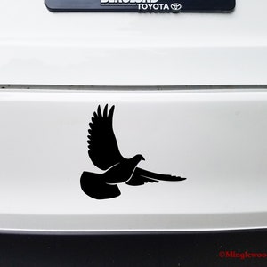Dove Vinyl Decal Sticker V5 Peace Love Hope Salvation Mother Mary - Etsy