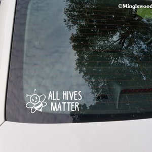 All Hives Matter Vinyl Decal Sticker - Bee Honey - 20 Color Options - Etsy