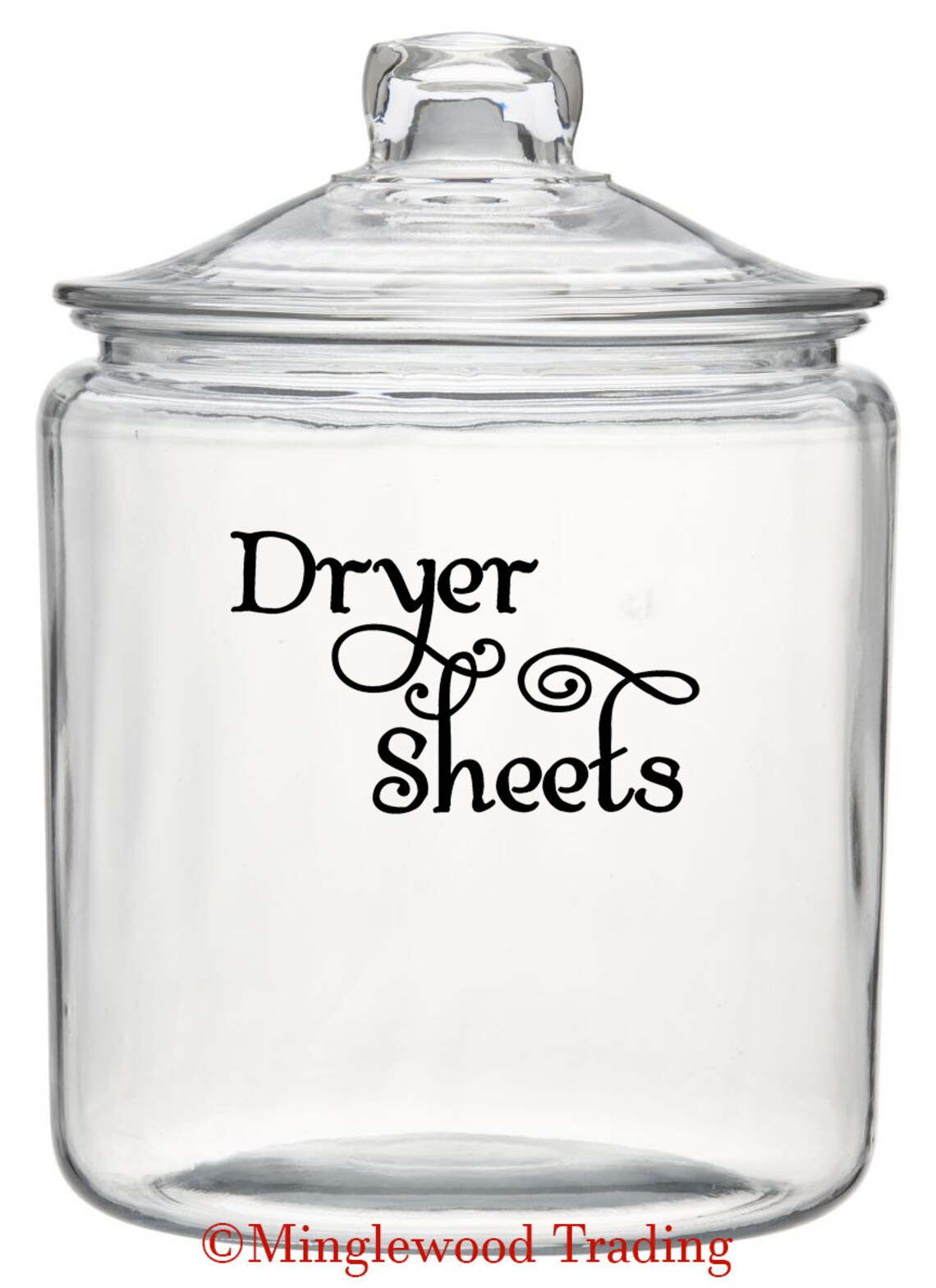 Dryer Sheets Vinyl Decal Sticker Laundry Room Fresh DIY | Etsy