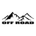 Off Road Vinyl Decal Sticker 4X4 4WD Mountains Truck Motorcycle - Etsy