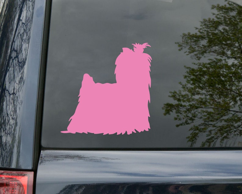 Yorkshire Terrier Vinyl Decal V1 Yorkie Dog Puppy Maltese | Etsy