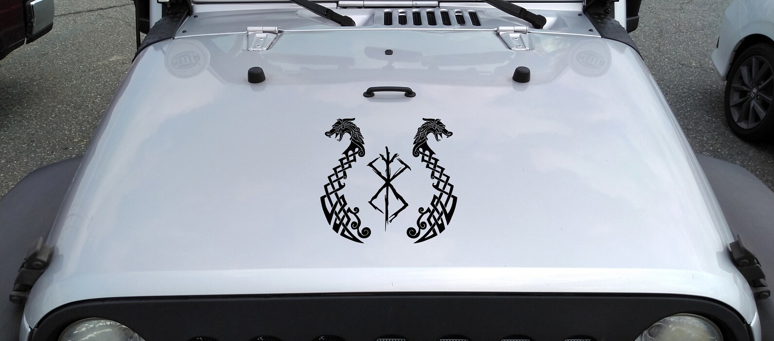 Fafnir Viking Dragons Berserk Symbol V1 | Large Custom Vinyl Decal ...