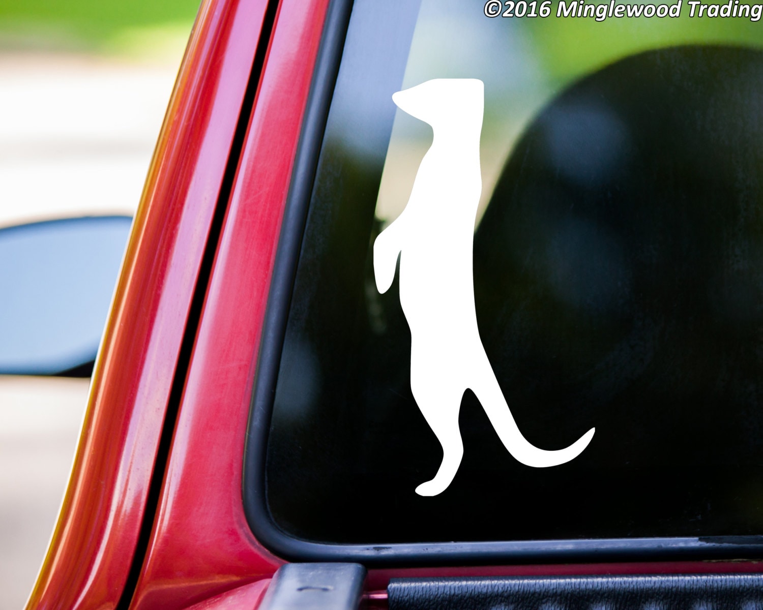 Meerkat Vinyl Decal Sticker Suricate Mongoose - Etsy