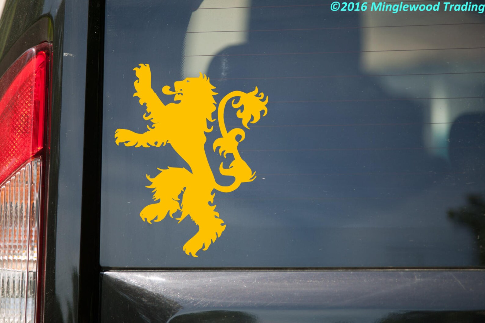 HERALDIC LION v2 Vinyl Decal Sticker Coat of Arms Heraldry | Etsy