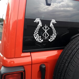 Fafnir Viking Dragons Berserk Symbol V1 | Large Custom Vinyl Decal ...