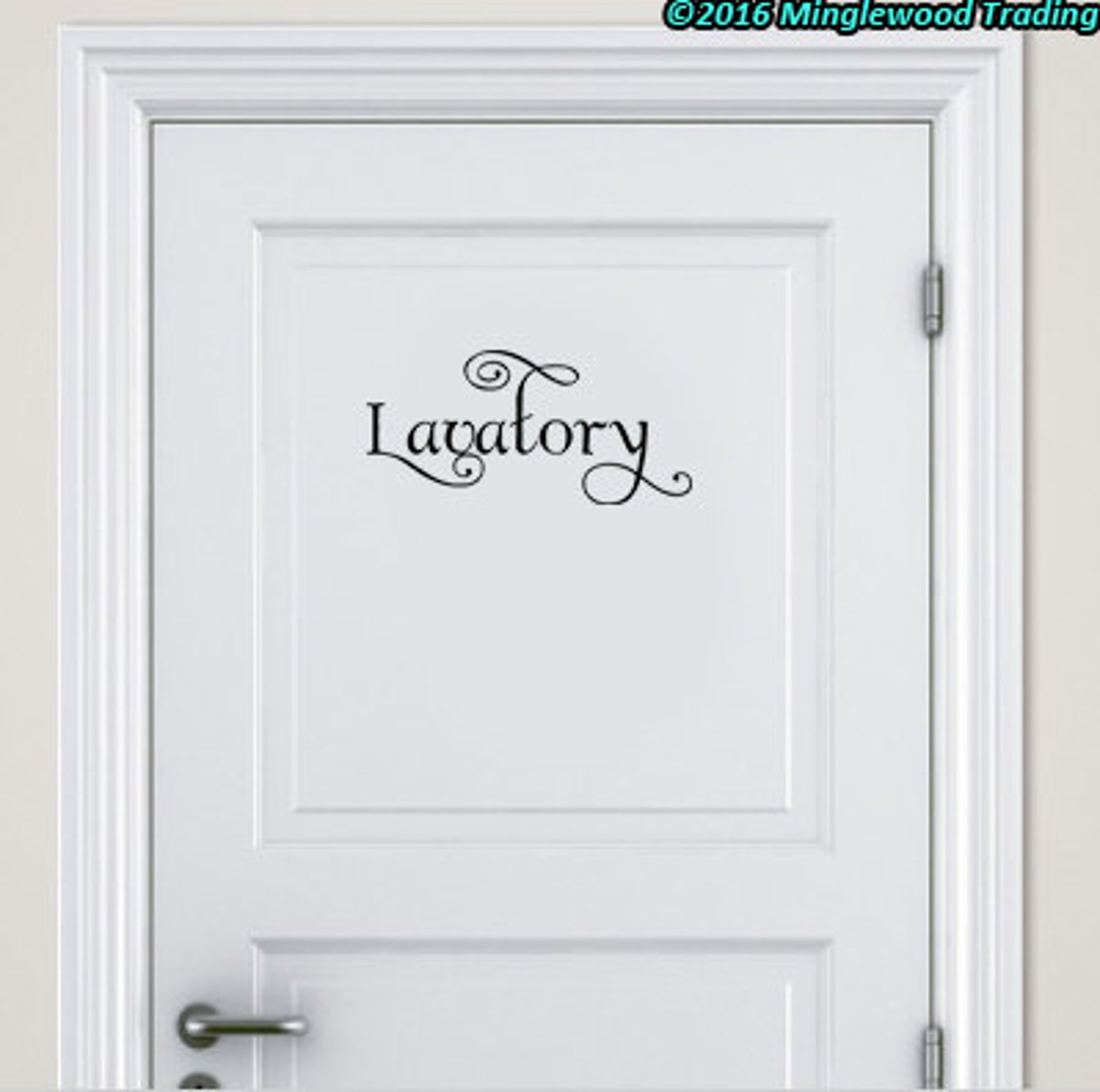 Lavatory Vinyl Decal Sticker Restroom Bathroom Toilet Wash - Etsy