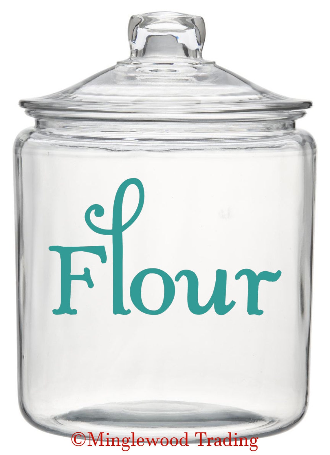 Flour Vinyl Sticker Kitchen Organization Label Die Cut - Etsy