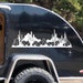 Desert Cactus Mountain Scene V2 Vinyl Decal - RV Camper Graphics Travel ...