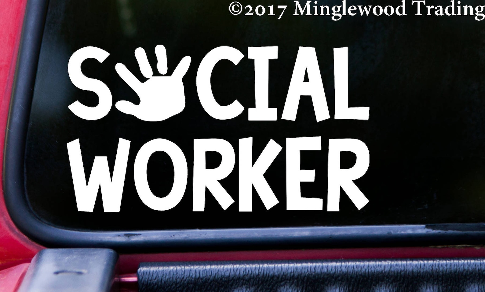 SOCIAL WORKER Vinyl Decal Sticker Family Children LCSW Kids - Etsy