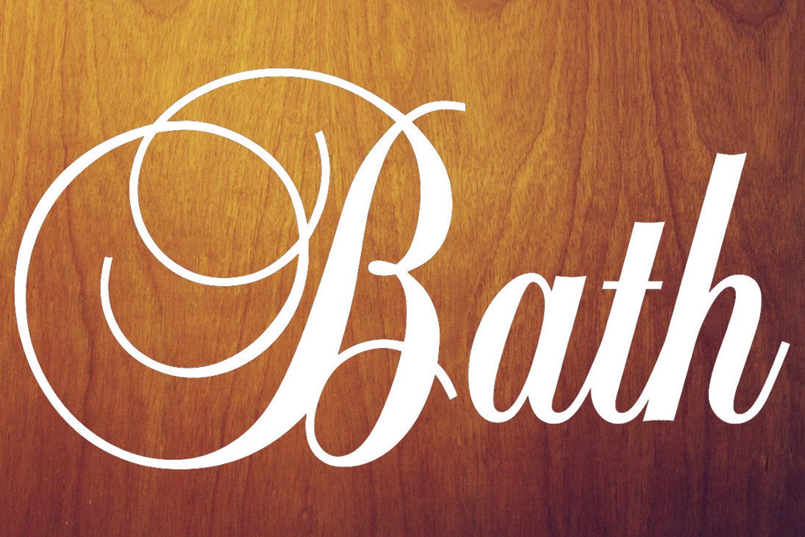 Bath Vinyl Decal Sticker Bathroom Toilet Water Closet Shower - Etsy