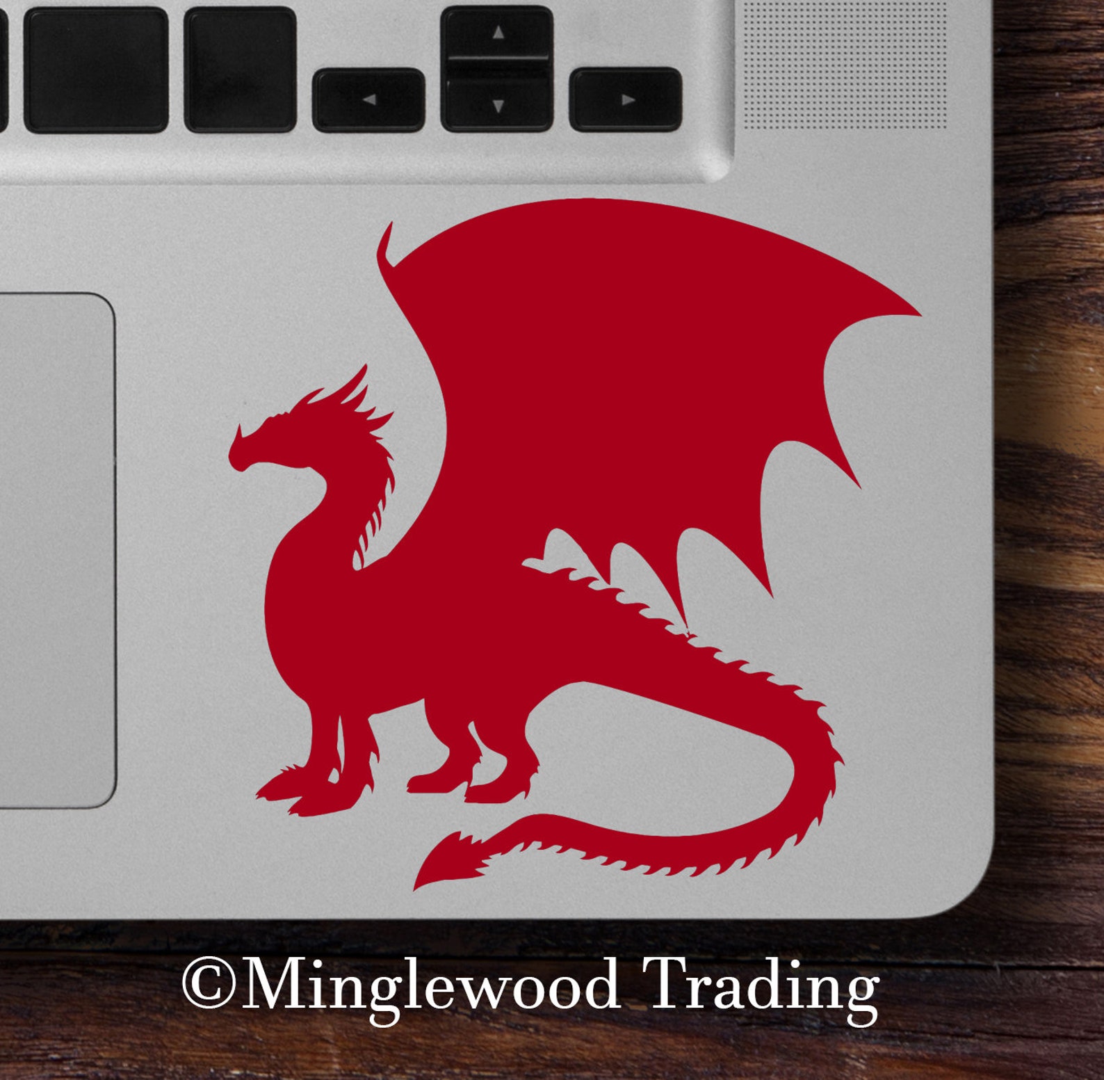 Dragon Vinyl Decal Sticker V4 Wyvern Medieval Fantasy Gaming - Etsy