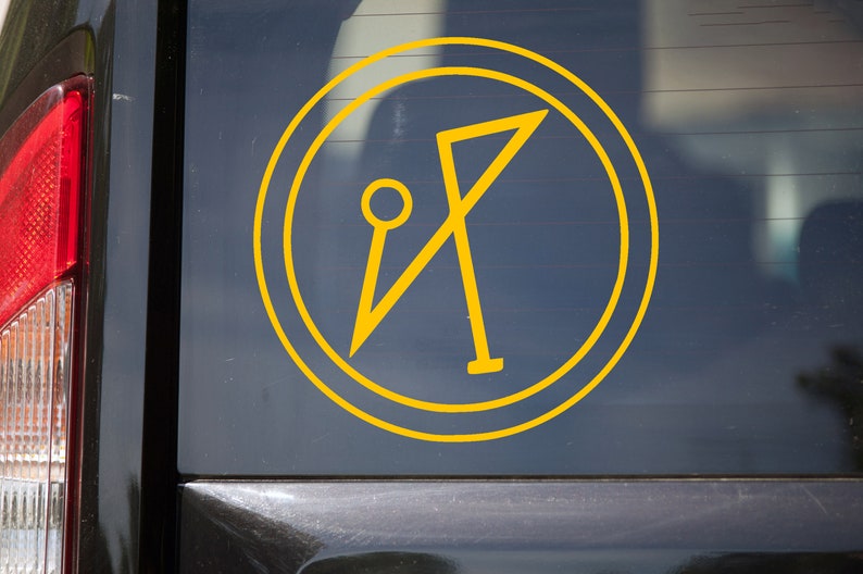Sigil of Archangel Michael Vinyl Decal V2 - Protection Courage Strength ...