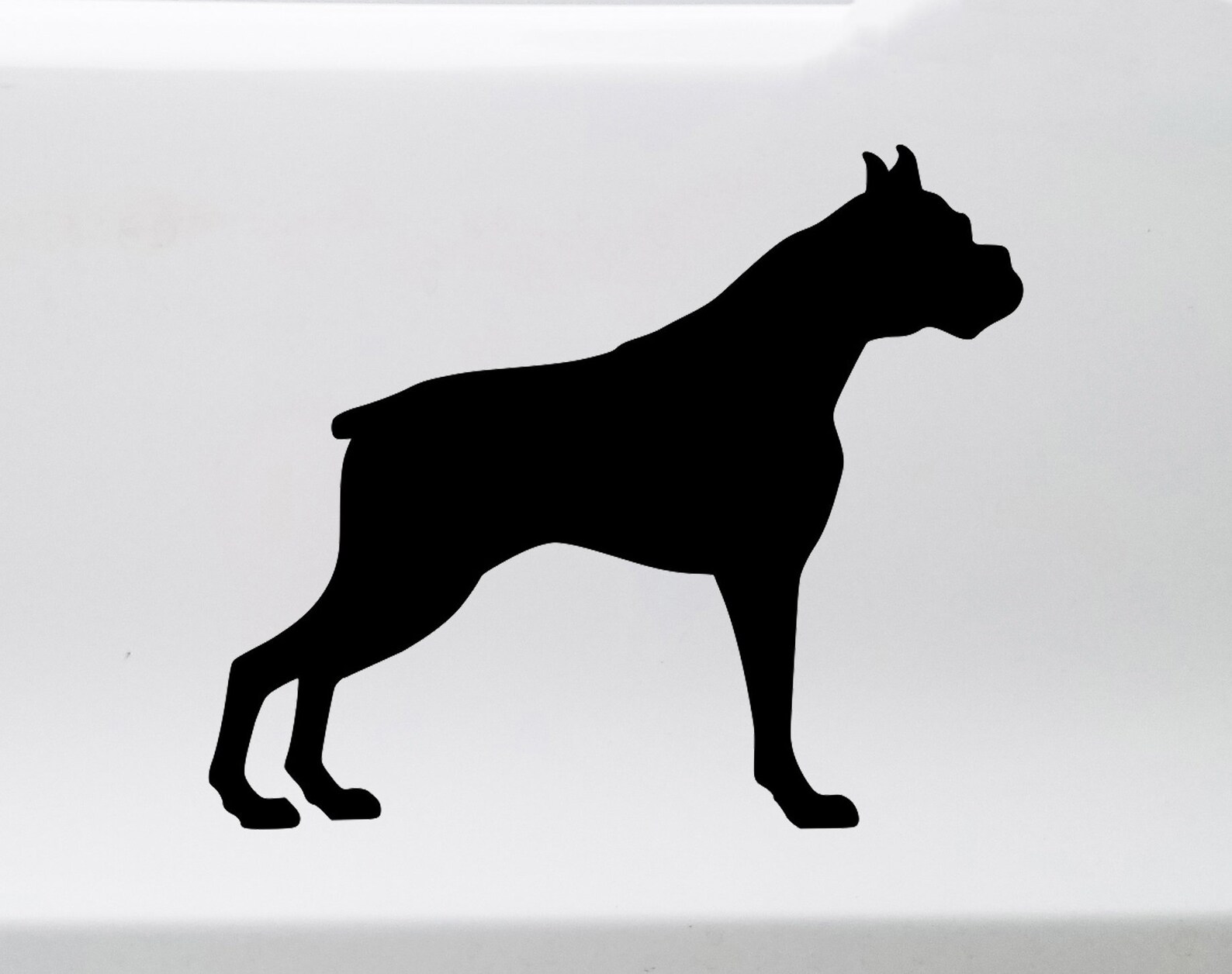 Boxer Vinyl Decal - Dog Puppy - Die Cut Sticker - Etsy