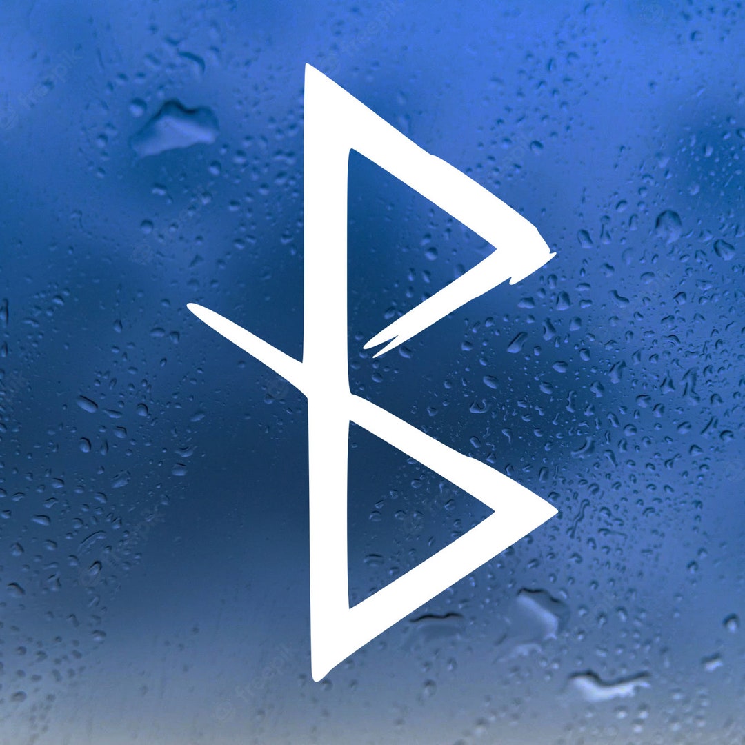 Healing Bind Rune Vinyl Decal V2 | Viking Symbol Bindrune | Die Cut ...