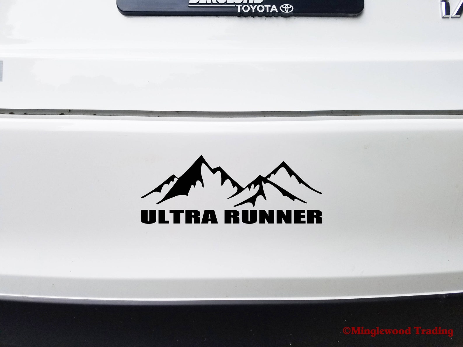 Ultra Runner Vinyl Decal Sticker Running 50K 50M 100K 100M - Etsy