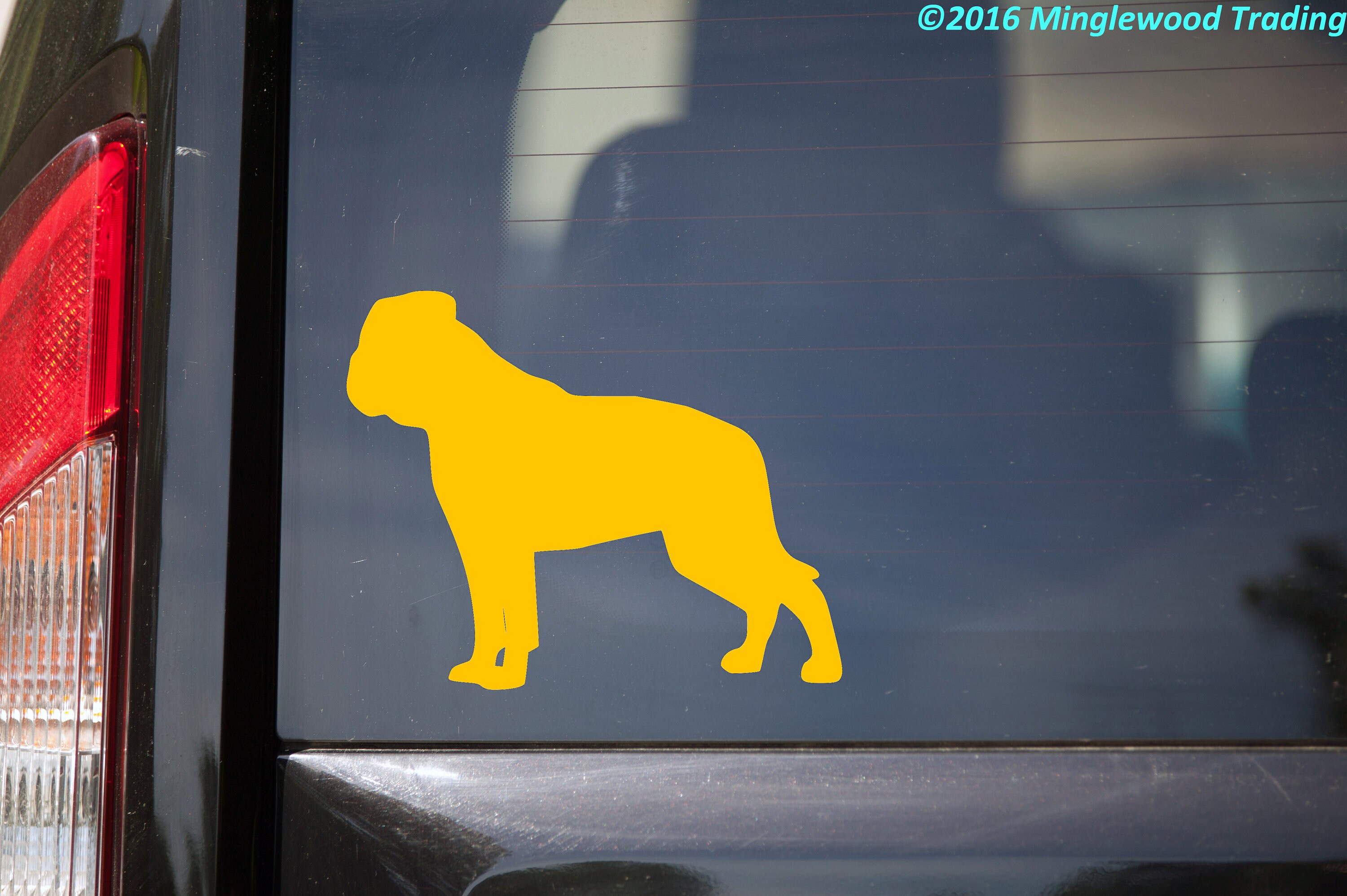 AMERICAN BULLDOG Vinyl Sticker Canine Bully Standard Puppy | Etsy