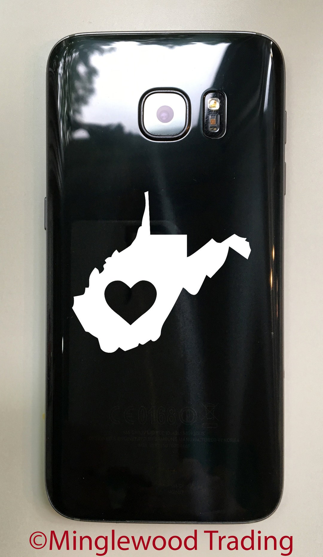 2x West Virginia Heart 2.5" Vinyl Decal Stickers - State - 20 Color ...