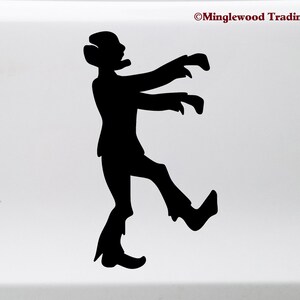 Zombie Vinyl Sticker Undead Dead Monster Die Cut Decal - Etsy