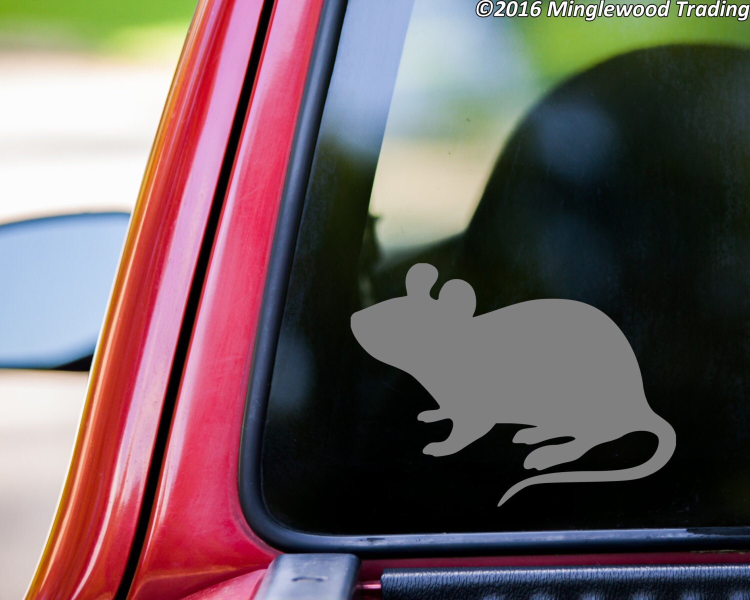 Mouse Vinyl Decal - Mice Rat Rodent Pet House - Die Cut Sticker - Etsy