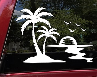 Beach Scene Decal for Travel Trailer - Etsy