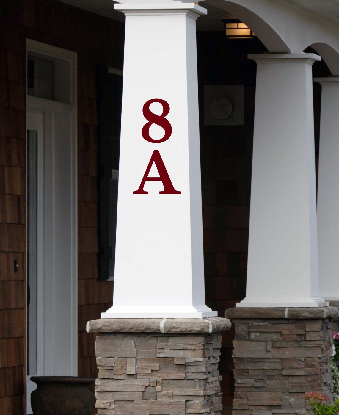 Vertical Mailbox Numbers 1-10 Inches Custom House Address - Etsy