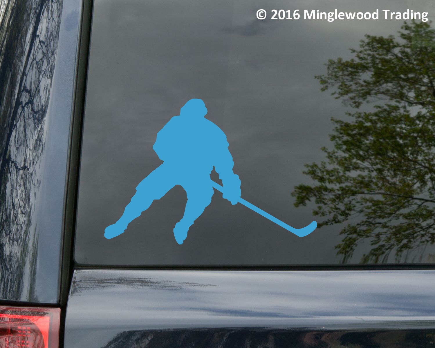 Ice Hockey Player V2 Vinyl Decal Sticker Stick Puck League - Etsy