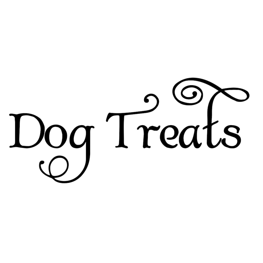 Dog Treats Vinyl Decal Sticker - Label - Canine Puppy Mutt - Etsy