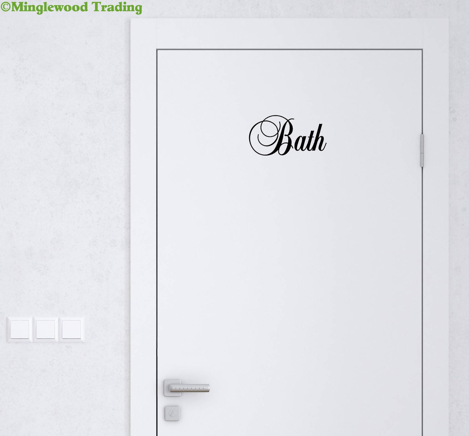 Bath Vinyl Decal Sticker Bathroom Toilet Water Closet Shower - Etsy