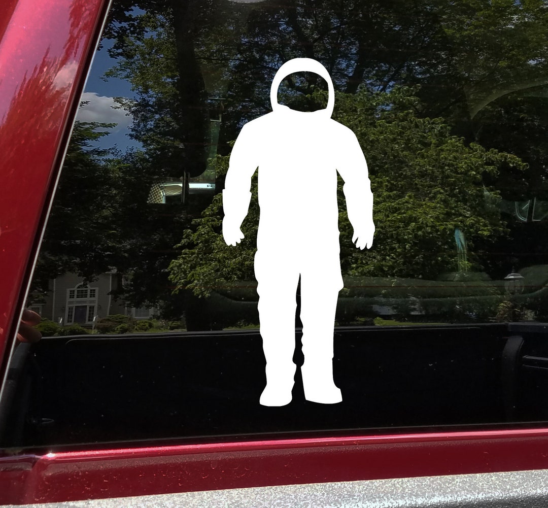 Astronaut Vinyl Decal - NASA Space Man Cosmonaut Force - Die Cut ...