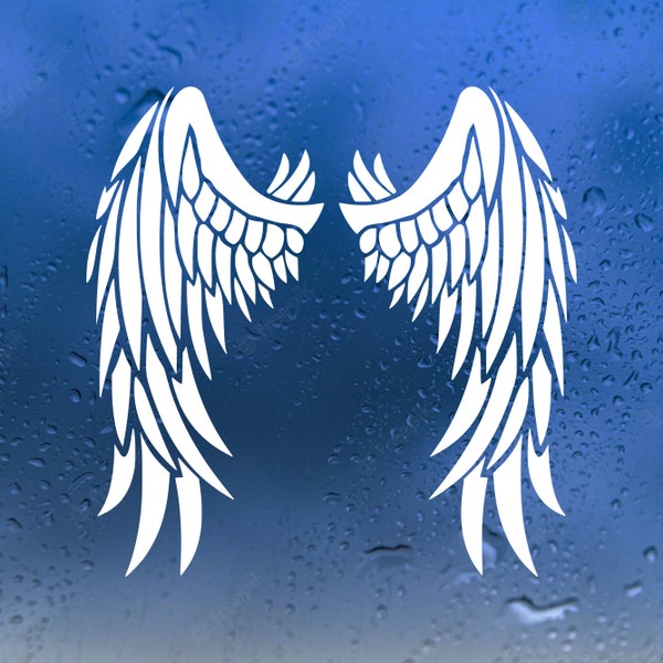 Angel Wing Stickers - Etsy