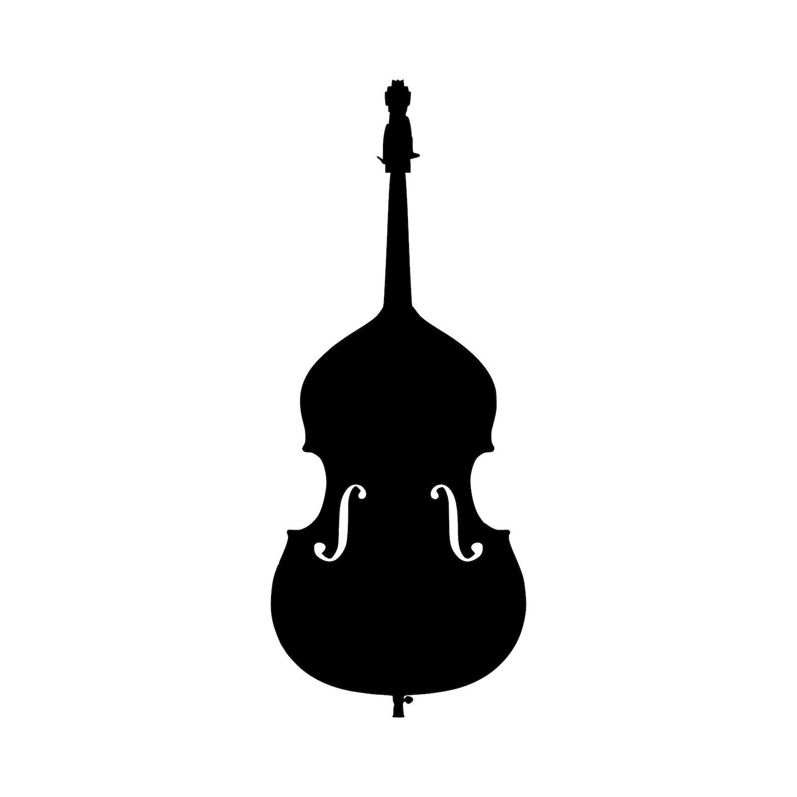 Double Bass Vinyl Decal Upright Bass Bluegrass Jazz Die - Etsy