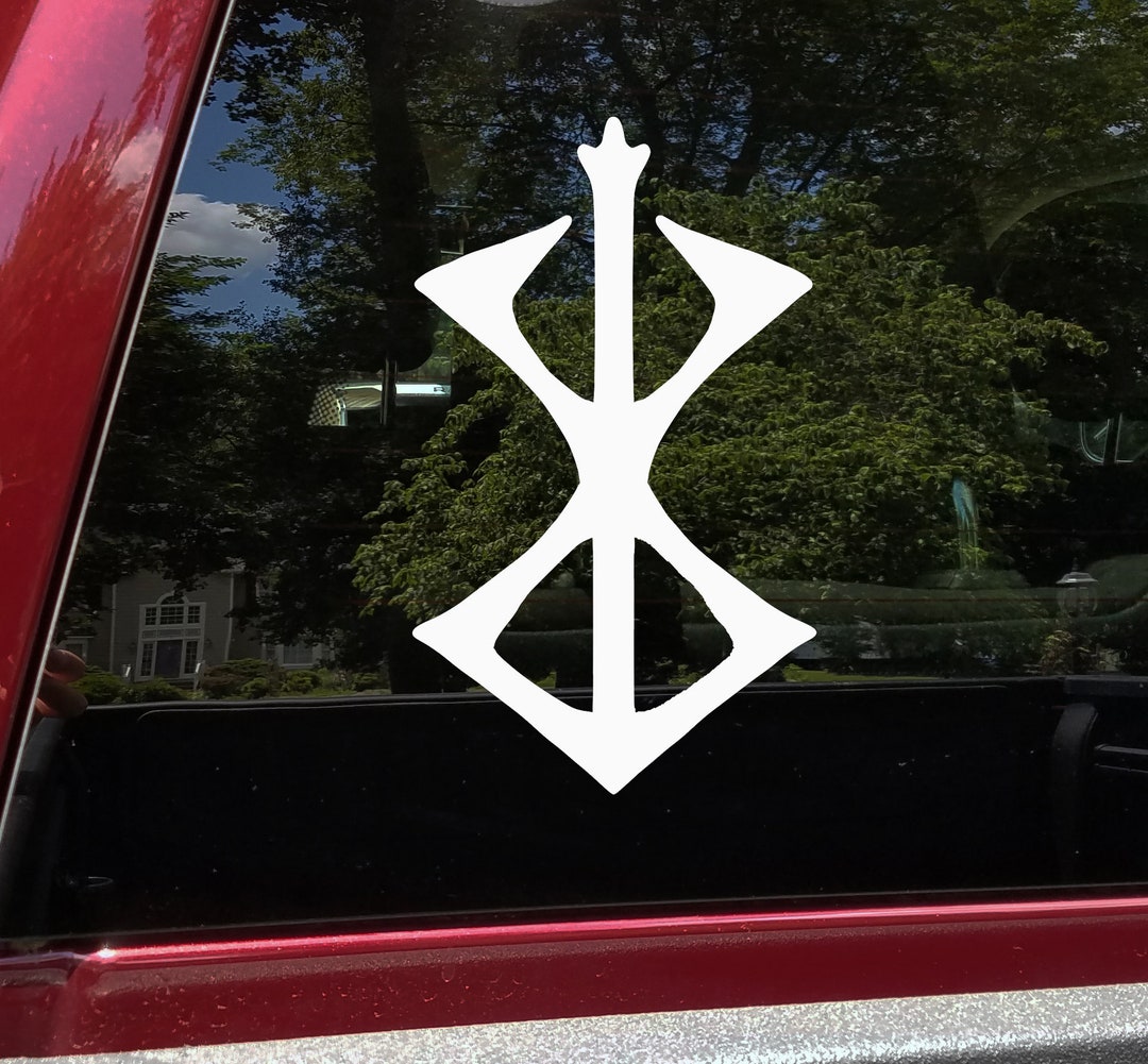 Berserk Rune Vinyl Decal - Viking Rune Symbol - Die Cut Sticker - Etsy