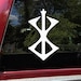Berserk Rune Vinyl Decal Viking Rune Symbol Die Cut Sticker - Etsy