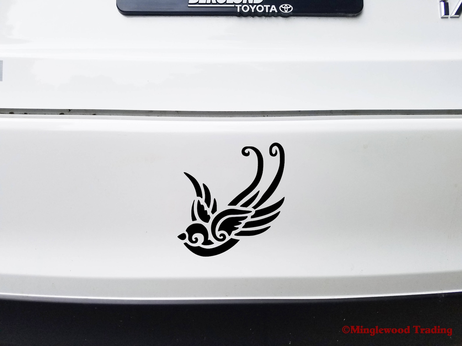 SWALLOW Vinyl Decal Sticker Bird Tattoo Art | Etsy