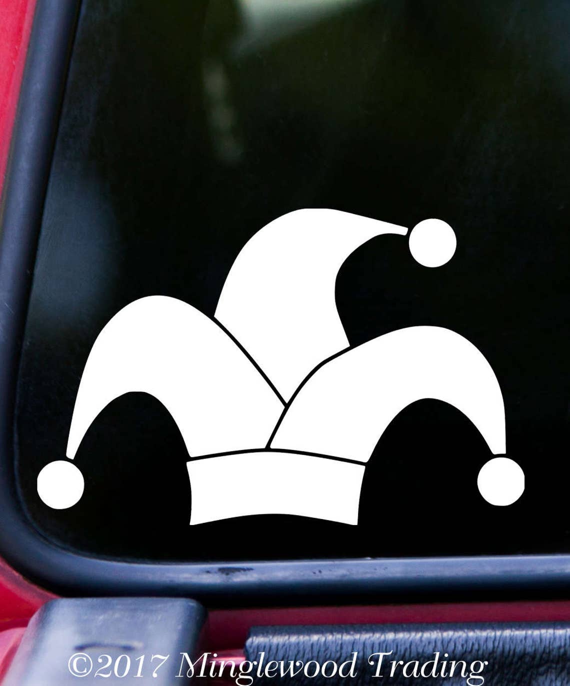 Jester Hat Vinyl Decal Sticker Jester's Cap Fool V1 - Etsy