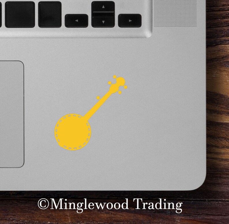BANJO Vinyl Decal Sticker Bluegrass Country Music Picking | Etsy