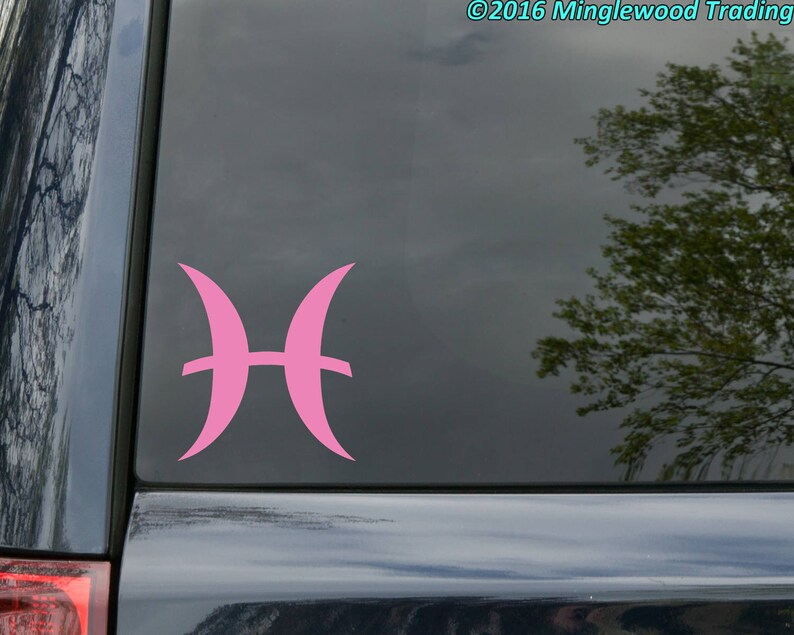 PISCES Vinyl Decal Sticker Astrology Zodiac Sign Water the | Etsy