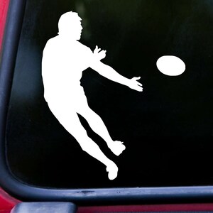 Rugby Player Vinyl Decal Sticker 5" X 4.25" Football Union League - Etsy