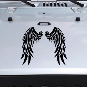 Angel Wings Vinyl Decal V1 | Custom Wing Stickers | Die Cut Sticker - Etsy