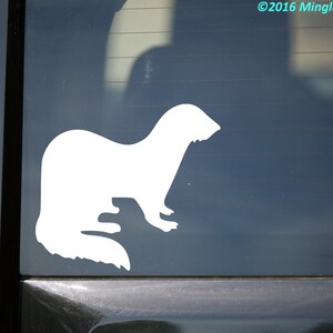 Ferret Vinyl Decal Sticker Polecat - Etsy